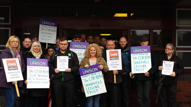 Lobby for Sandwell Leisure Trust | GMB S85 Sandwell Community Branch ...