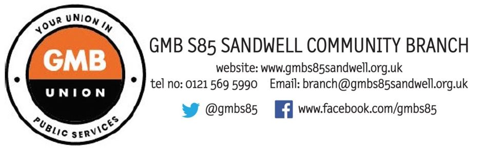 Gmb S85 Sandwell Community Branch Experts In The World Of Work